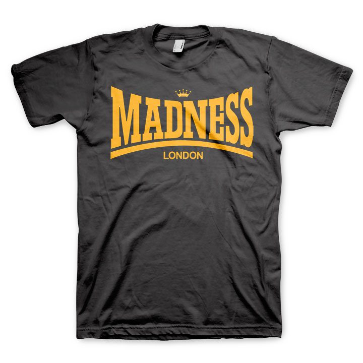 Madness Madsdale Gold Print T-Shirt - VISION MERCH