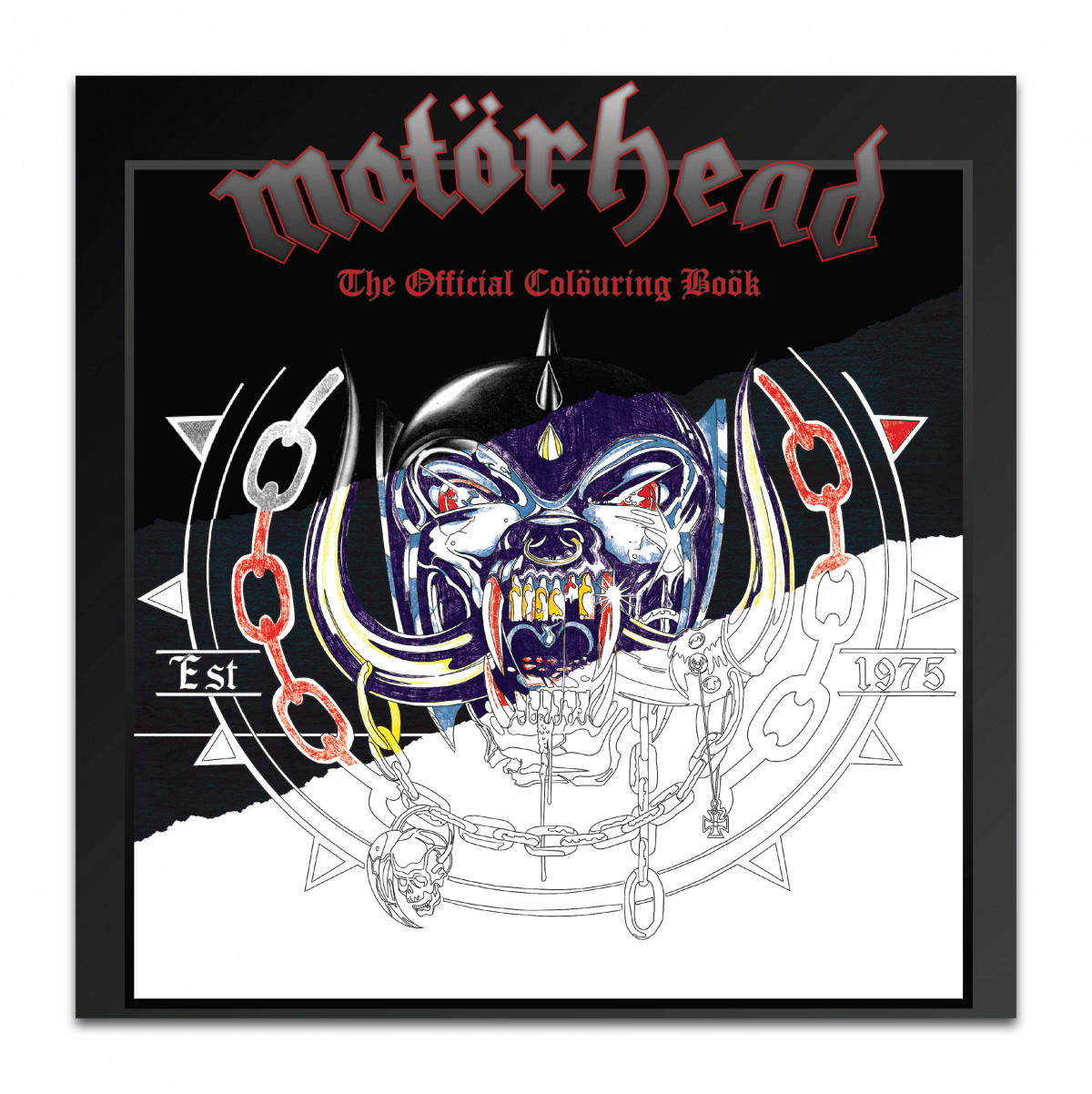 Motörhead The Official Coloring Book - VISION MERCH