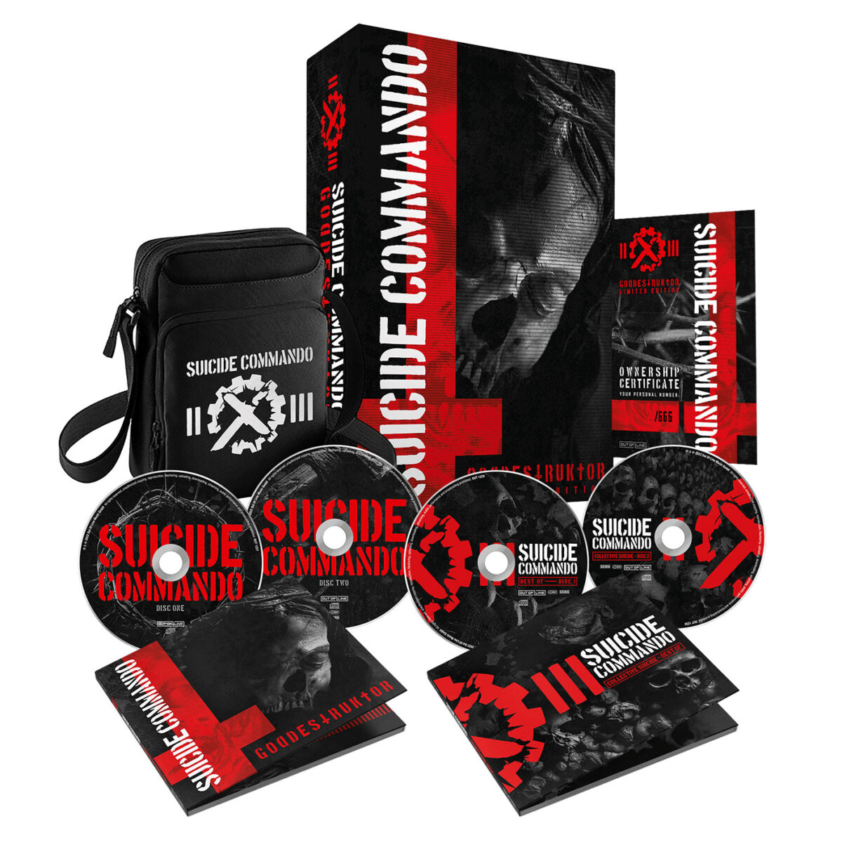 Suicide Commando Goddestruktor Box Set - VISION MERCH