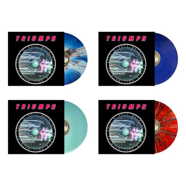 Triumph Rock & Roll Machine LP Reissue - All 4 Variants - VISION MERCH