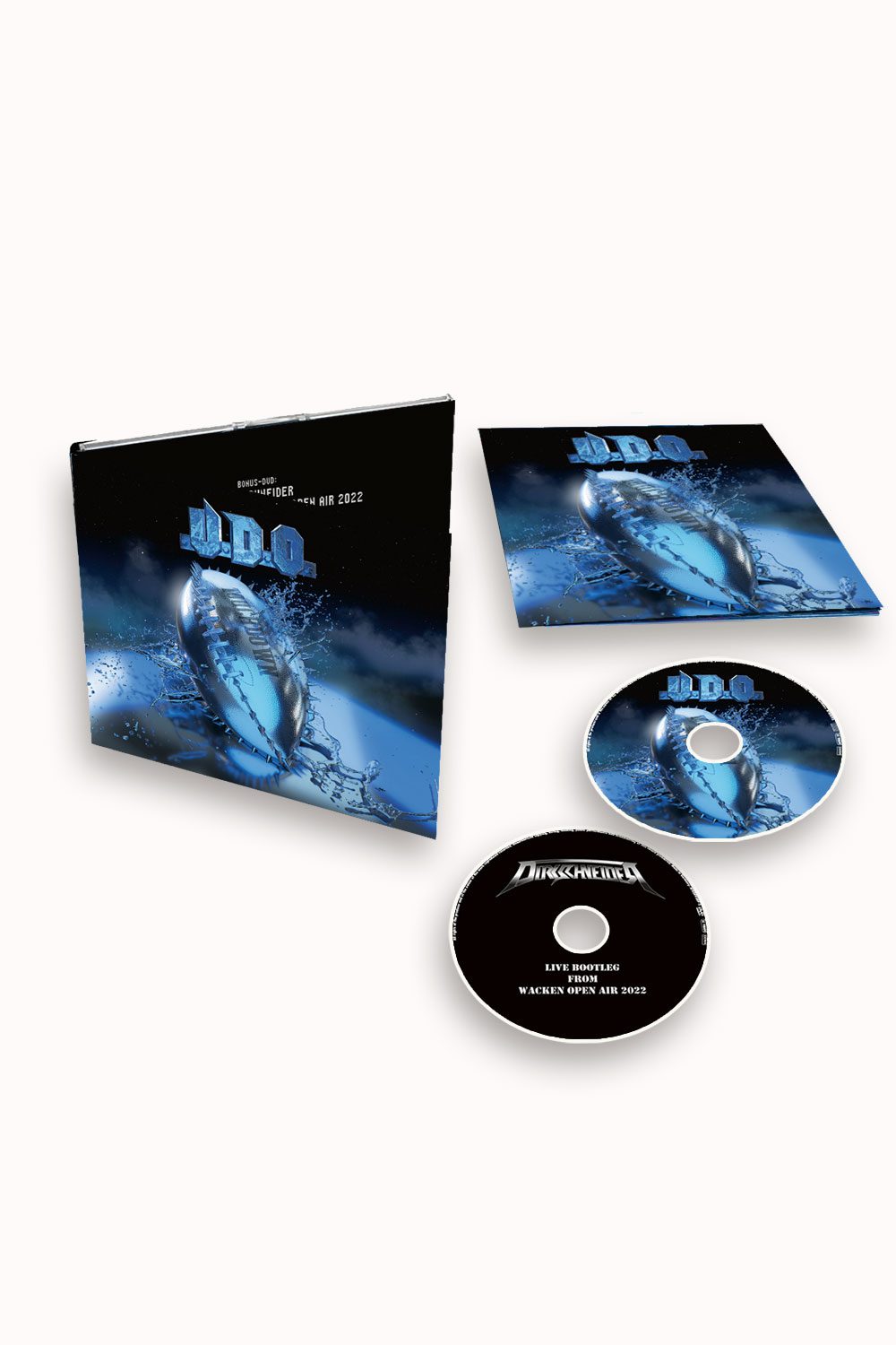 U.D.O. Touchdown CD/DVD Ltd. Digipak - VISION MERCH