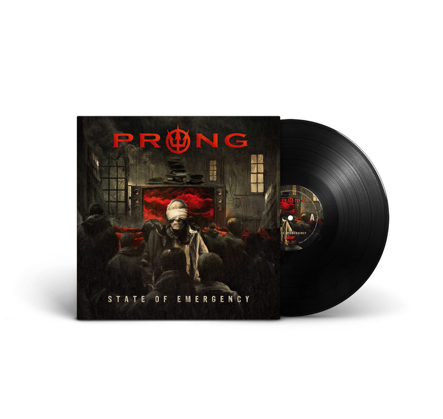 Prong State Of Emergency BLACK VINYL LP - VISION MERCH