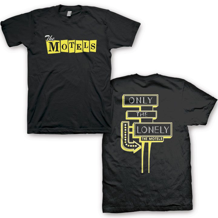 The Motels Only The Lonely Sign T-Shirt - VISION MERCH
