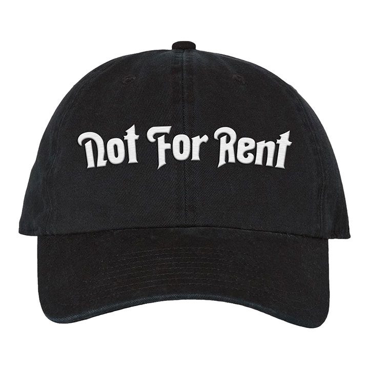 Lerxst Not For Rent Dad Cap - VISION MERCH