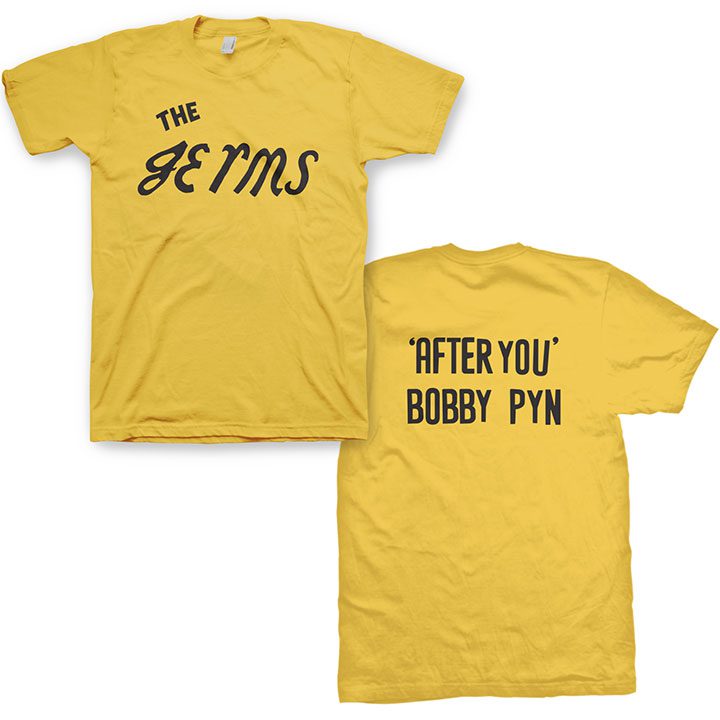 Germs First Shirt Bobby Pyn T-Shirt - VISION MERCH