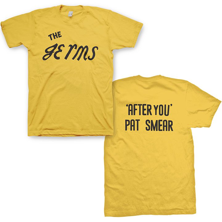 Germs First Shirt Pat Smear T-Shirt - VISION MERCH