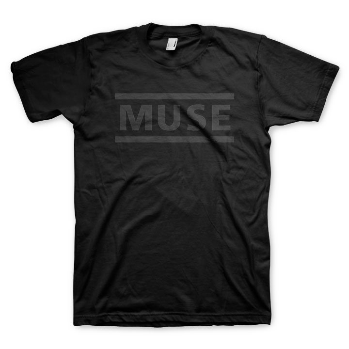 Muse Dark Grey Logo T-Shirt - VISION MERCH