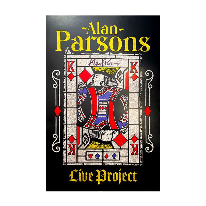 Alan Parsons Autographed 2025 Tour Poster - VISION MERCH
